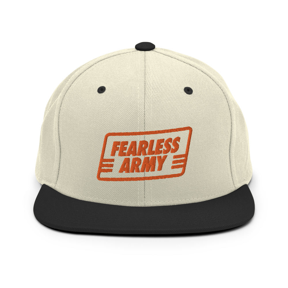 Fearless Army Logo Snapback Hat – Blaze Media Shop