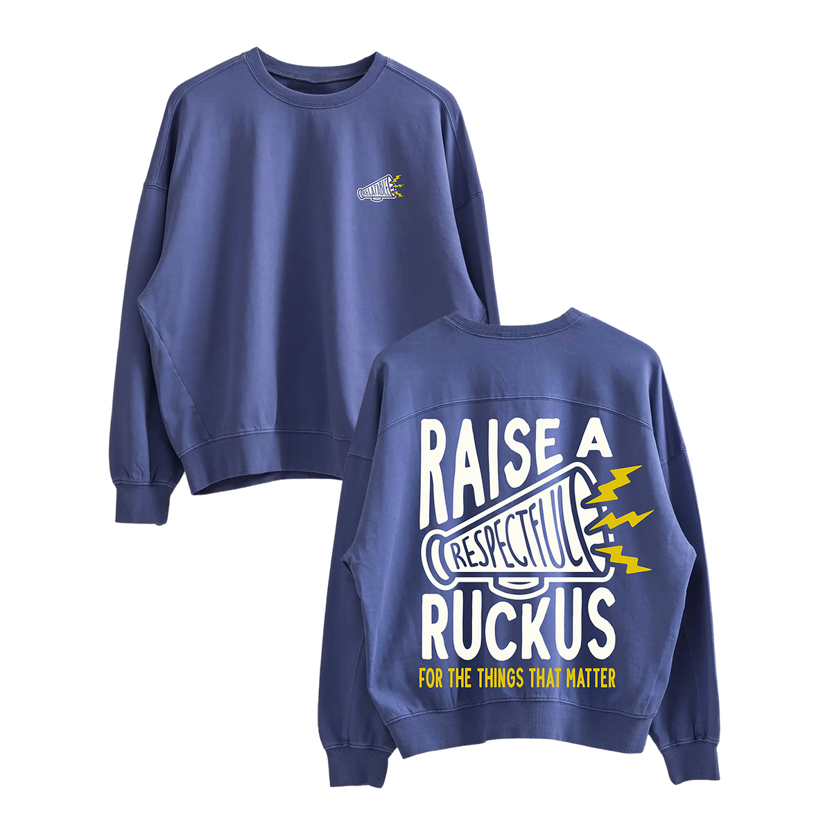 Relatable X CJLA - RARR - Oversized Crewneck Sweatshirt - Violet ...