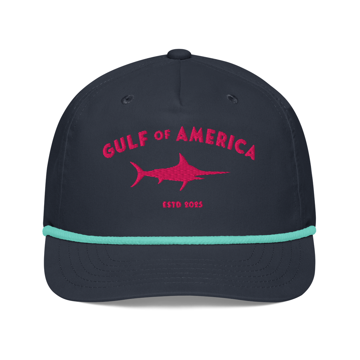 The Gulf Of America Rope Hat - Navy – Blaze Media Shop
