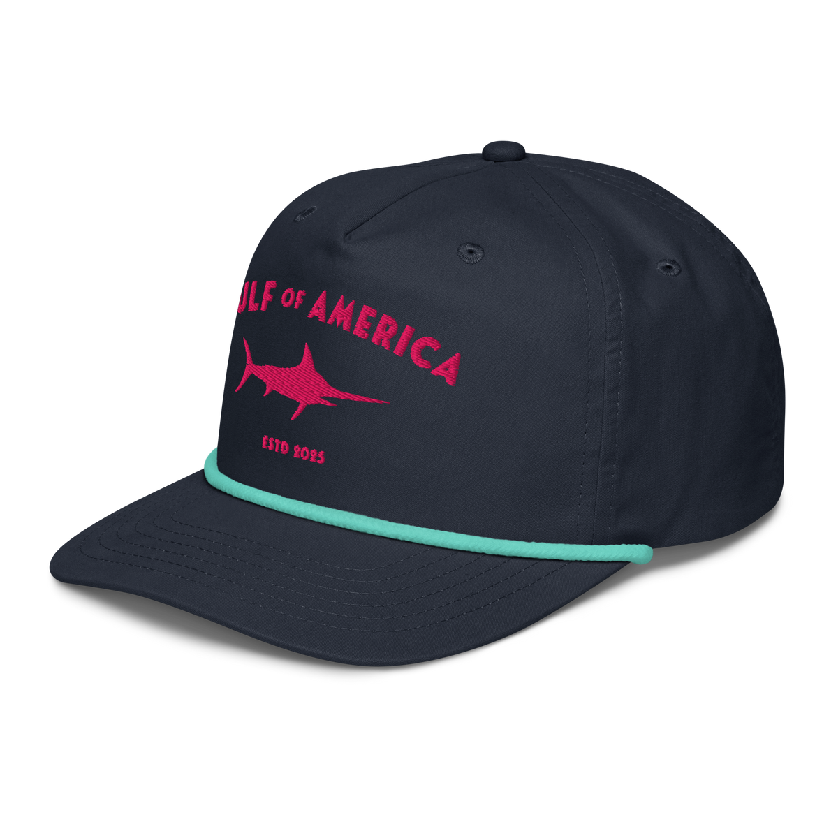 The Gulf Of America Rope Hat - Navy – Blaze Media Shop
