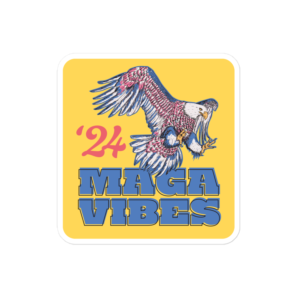 MAGA Vibes Sticker – Blaze Media Shop