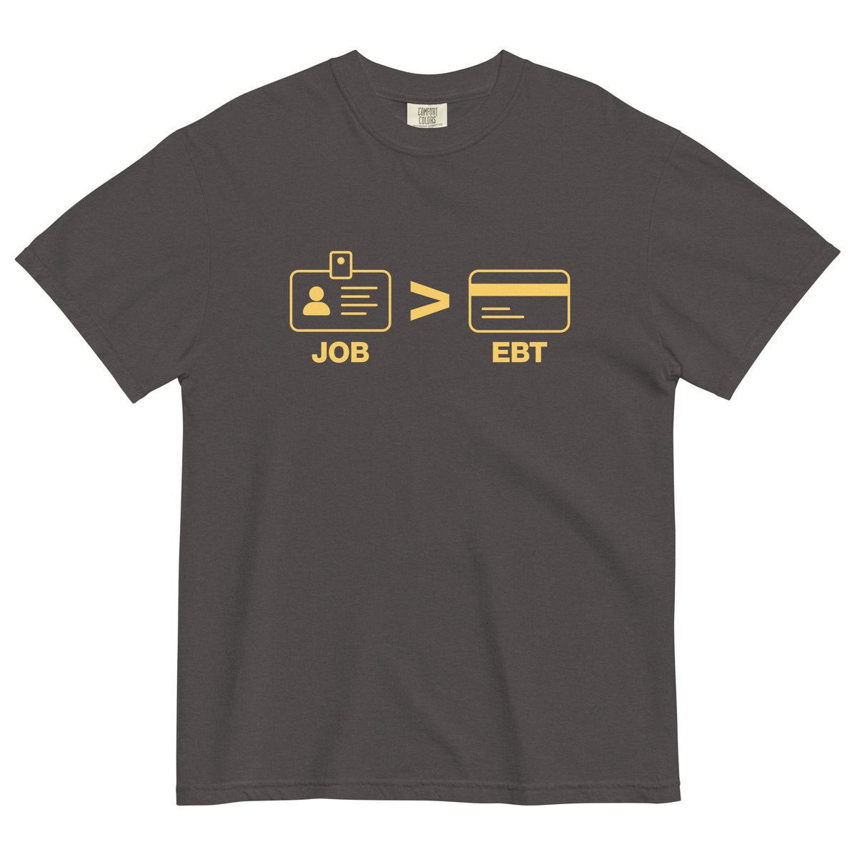 Job > EBT T-Shirt - Graphite – Blaze Media Shop
