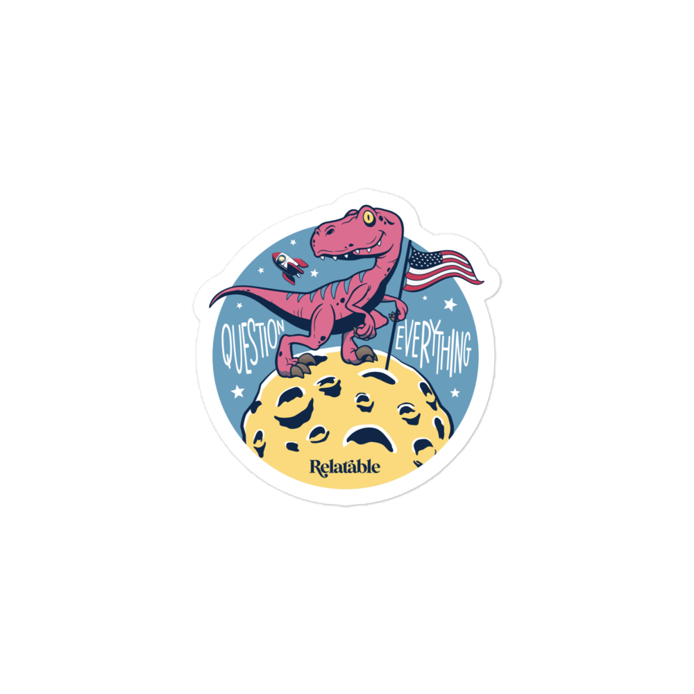 Question Everything Sticker – Blaze Media Shop