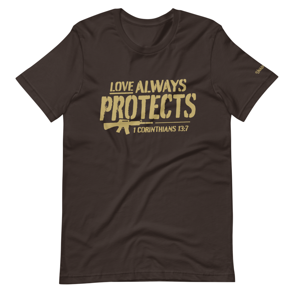 Love Always Protects T-Shirt – Blaze Media Shop